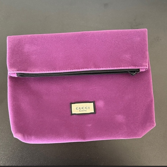 Gucci | Bags | Nwot Gucci Velvet Beauty Pouch Samples | Poshmark